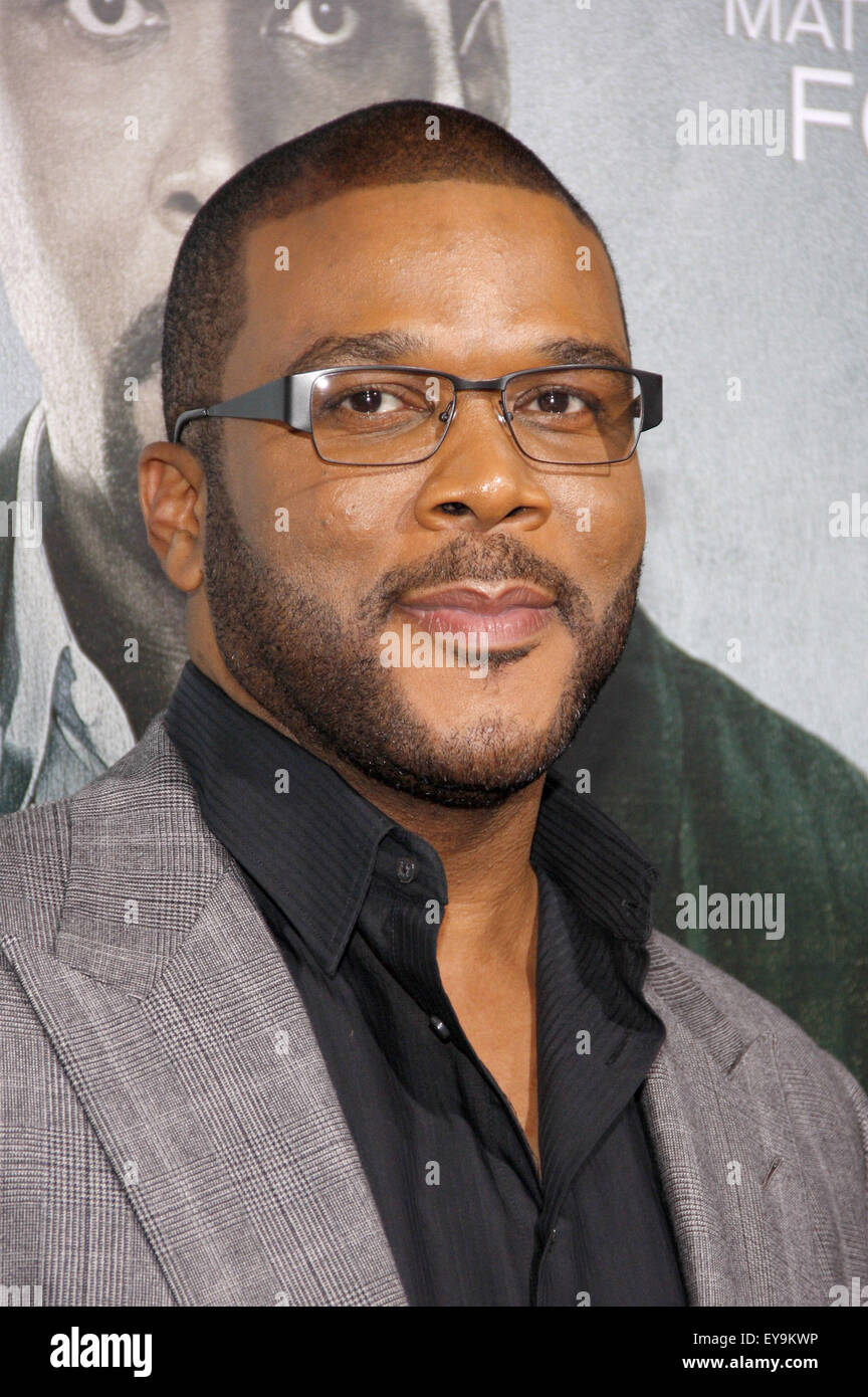 Tyler Perry at the LA premiere of 'Alex Cross' held at the ArcLight ...