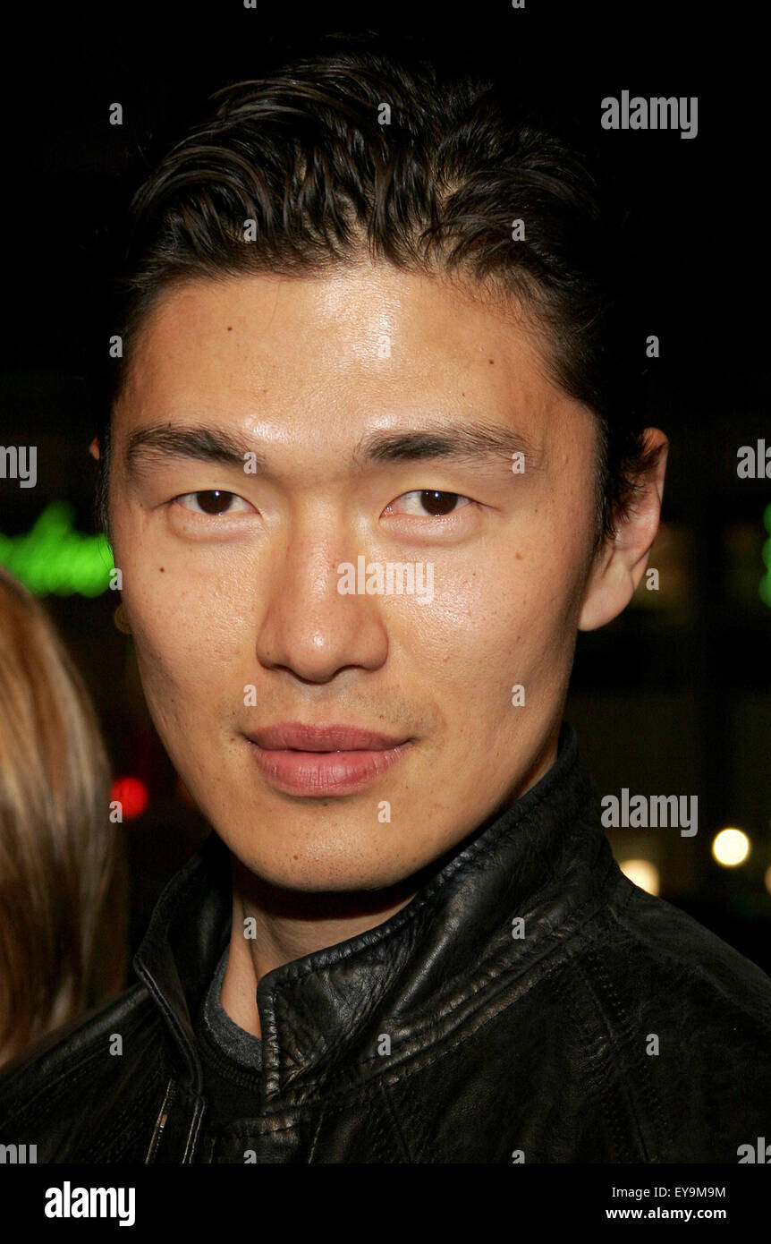 Rick Yune attends the Los Angeles Premiere of "300" held at the Grauman ...
