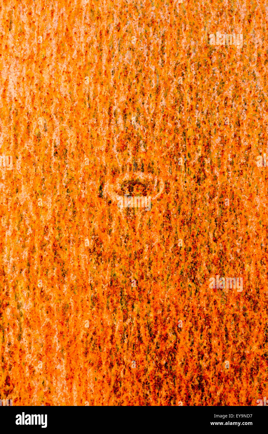 Orange Rusty Metal Texture Stock Photo - Alamy