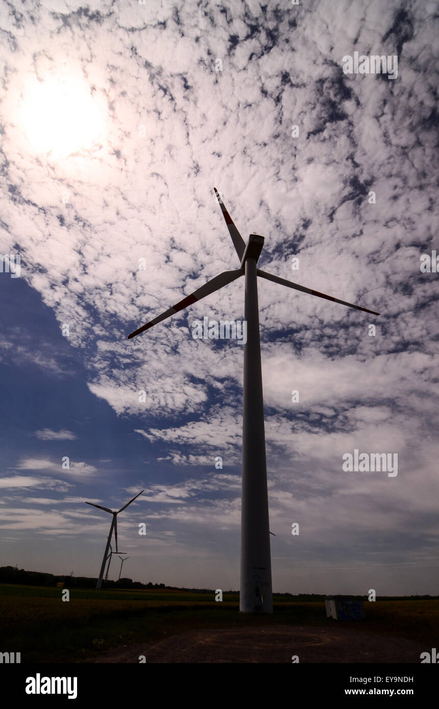Windmill Wind Turbine Stock Photo - Alamy