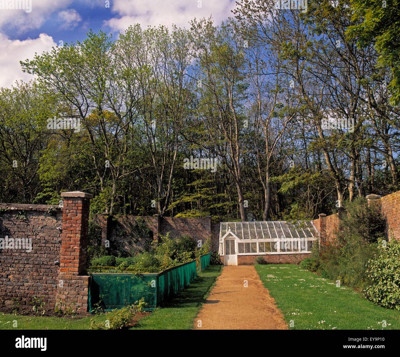 The walled garden ardgillan castle hi-res stock photography and images ...