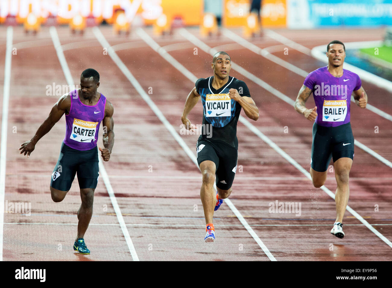 100 m men 1 hi-res stock photography and images - Alamy