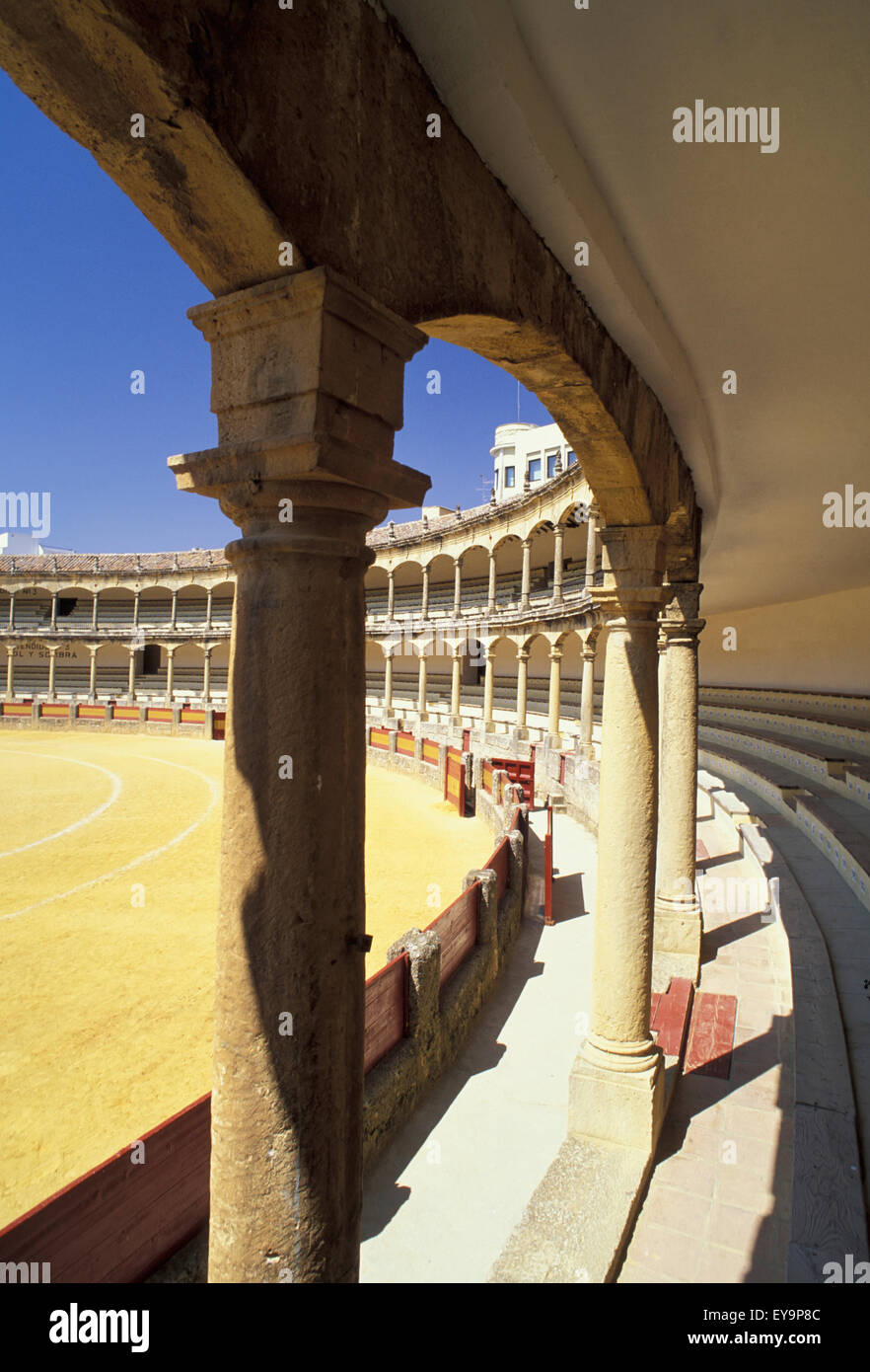 Columns In Bull Fighting Ring Stock Photo - Alamy