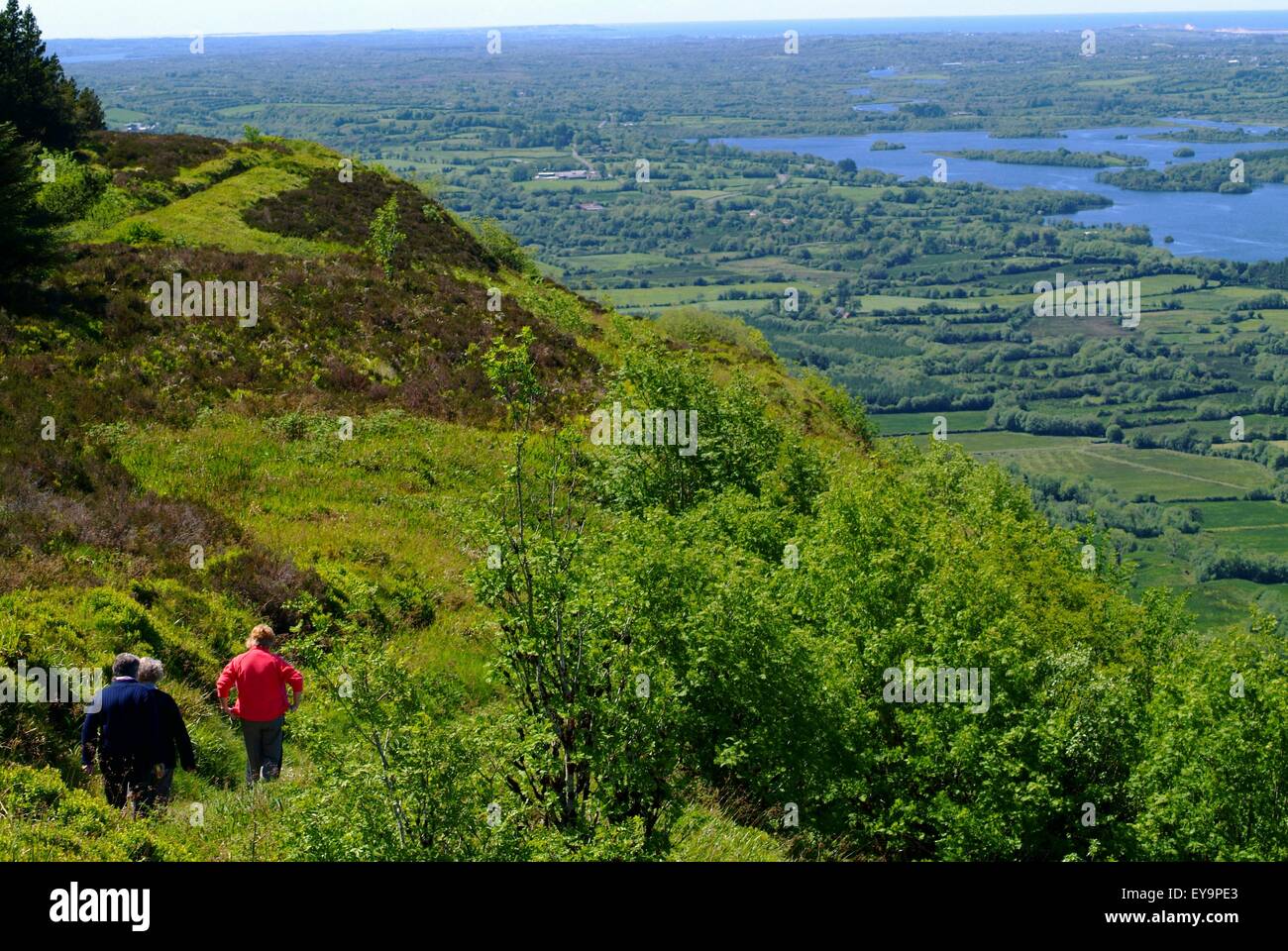 Navar Scenic Route, Lower Lough Erne, Co. Fermanagh, Ireland Stock ...