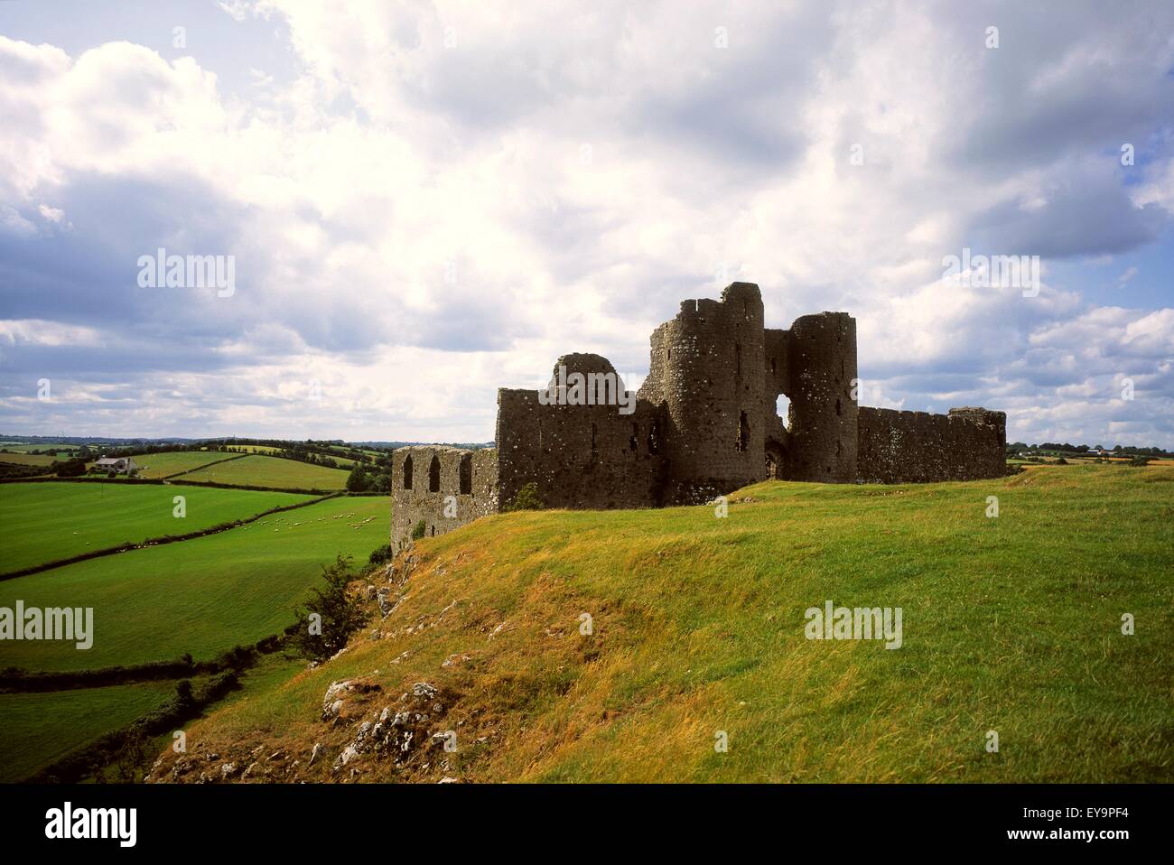 Castle Roche, Co Louth, Ireland; 13Th Century Norman Castle Stock Photo ...