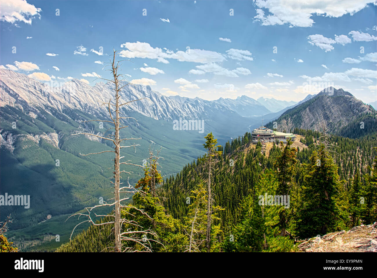Sanson's peak, Banff National Park, Canada Stock Photo - Alamy