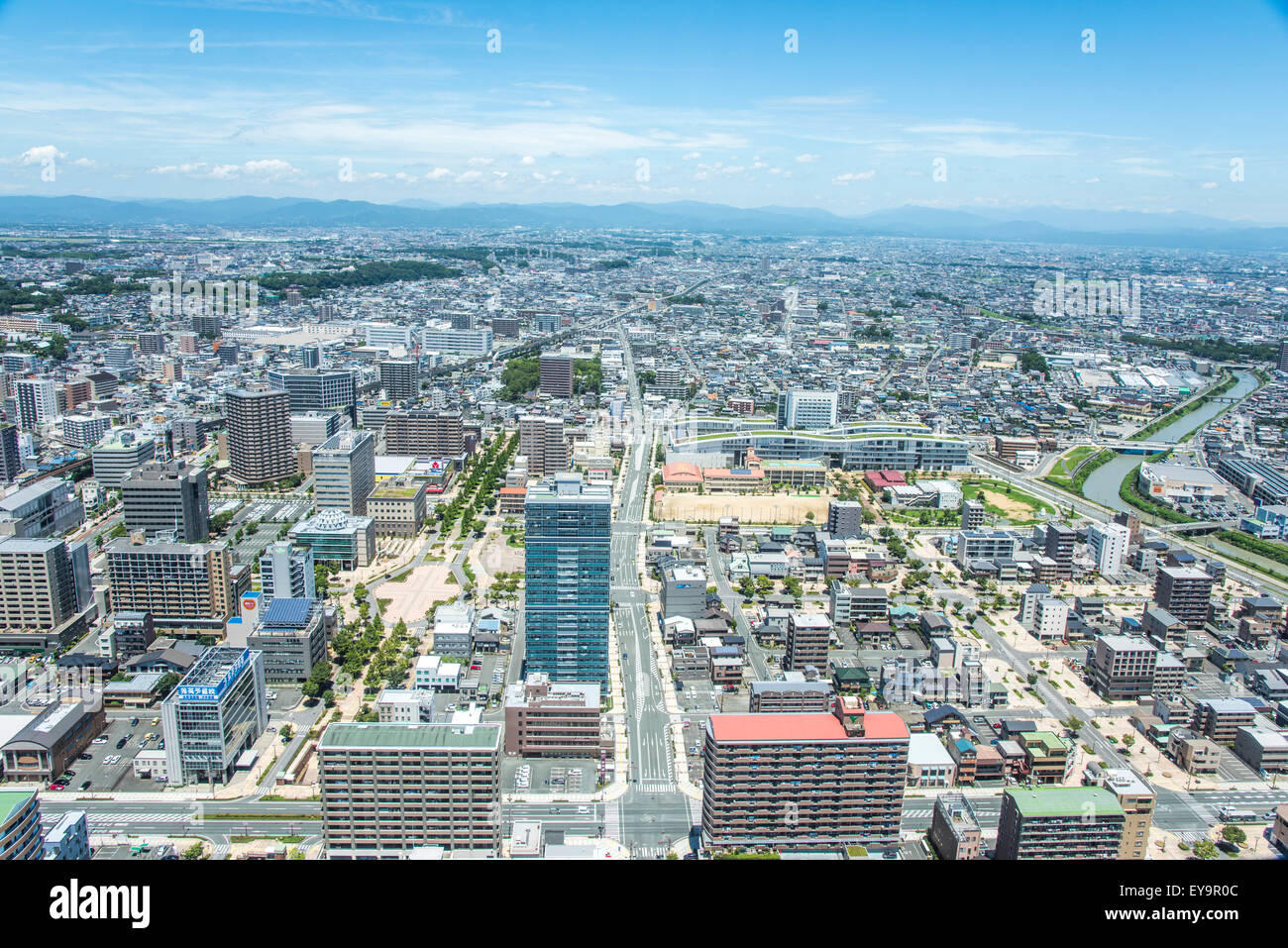 General View of Hamamatsu City, from ACT Tower Hamamatsu, Shizuoka ...