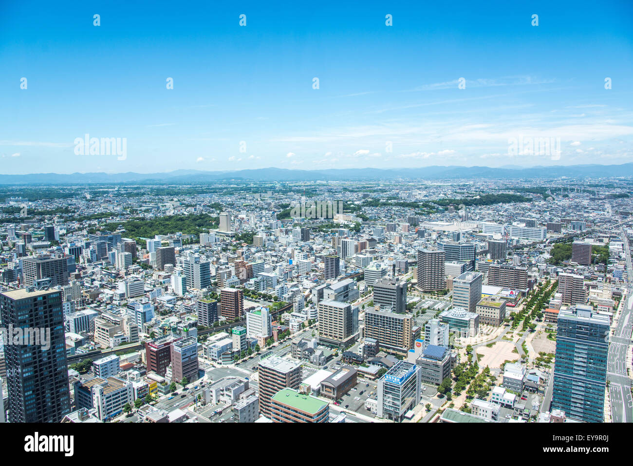 General View of Hamamatsu City, from ACT Tower Hamamatsu, Shizuoka ...