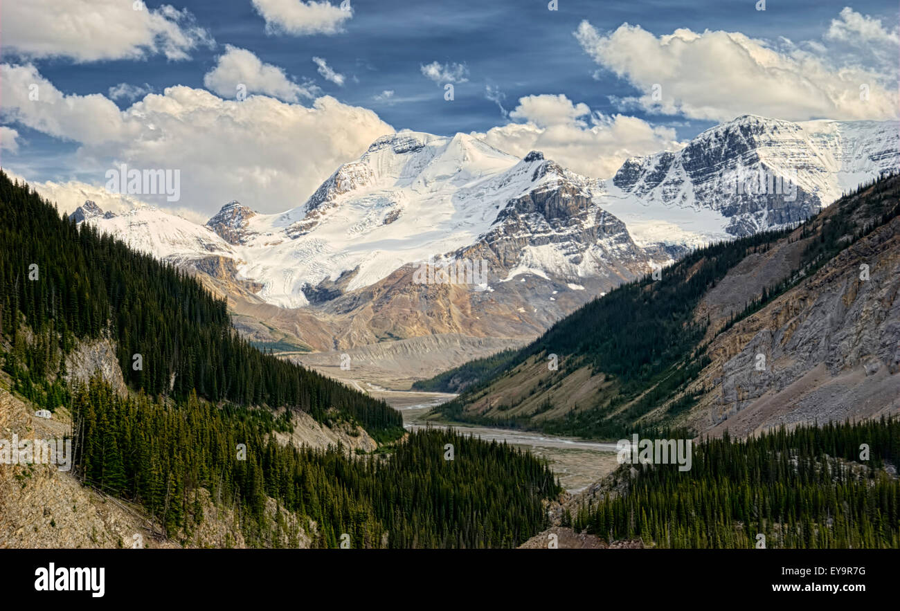 Glacier skywalk jasper national park hi-res stock photography and ...