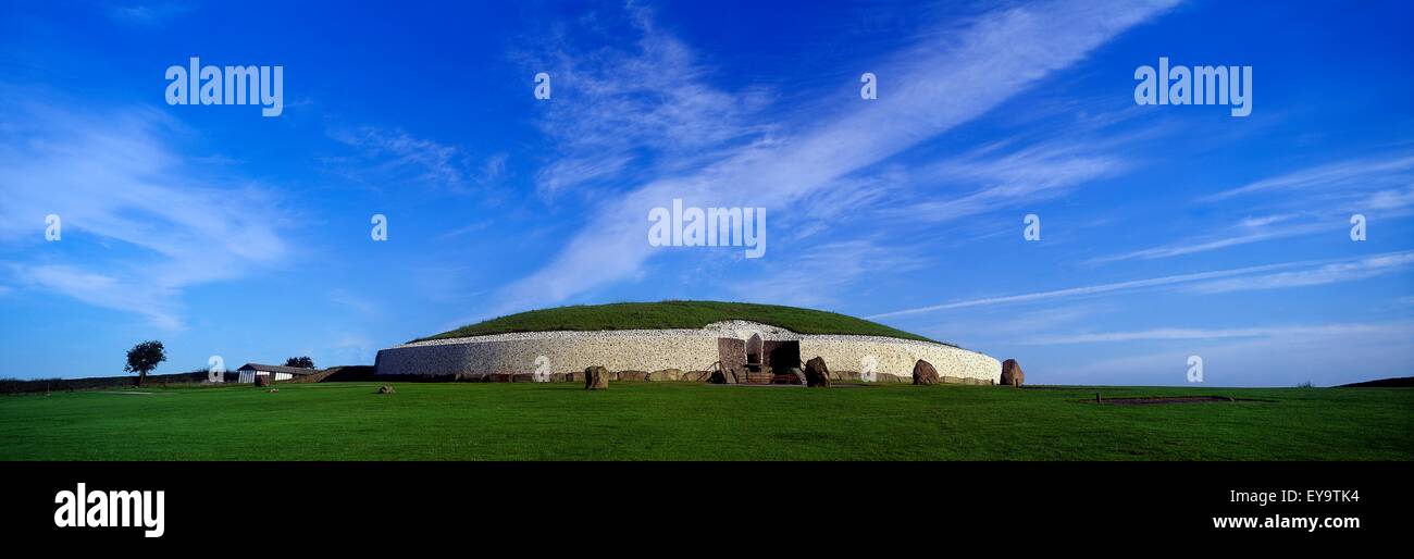 Ancient Tomb On A Landscape, Megalithic Passage Tombs, County Meath ...