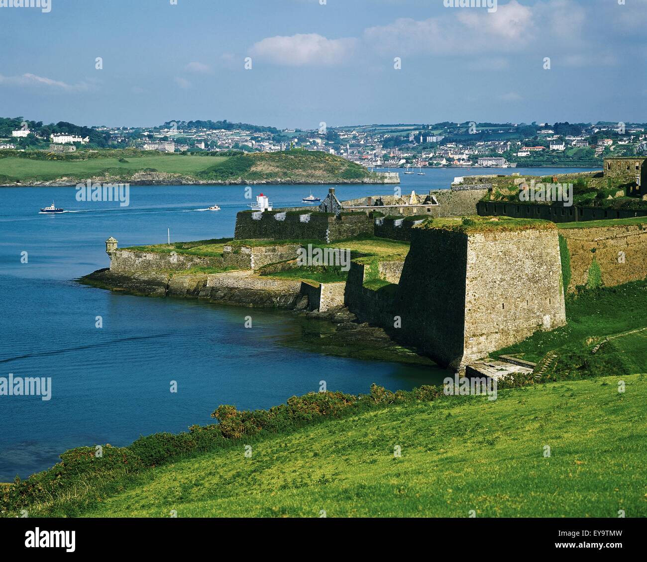 Charles Fort, Kinsale Harbour, Co Cork, Ireland; 17Th Century Star Fort ...
