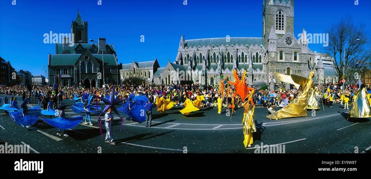 St Patrick's Day Parade, Dublin, Co Dublin, Ireland Stock Photo - Alamy