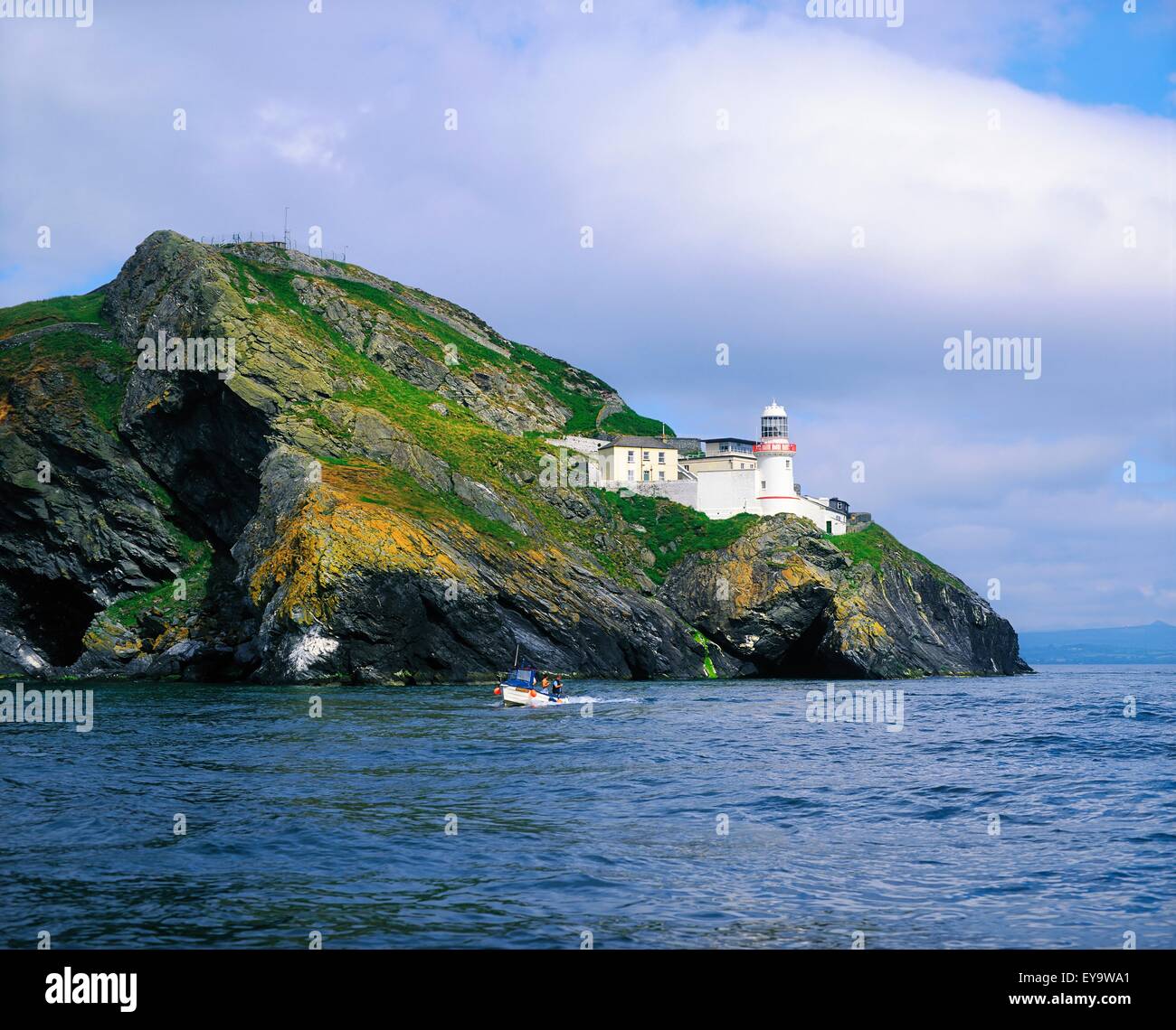 Wicklow Head Lighthouse, Co Wicklow, Ireland Stock Photo - Alamy