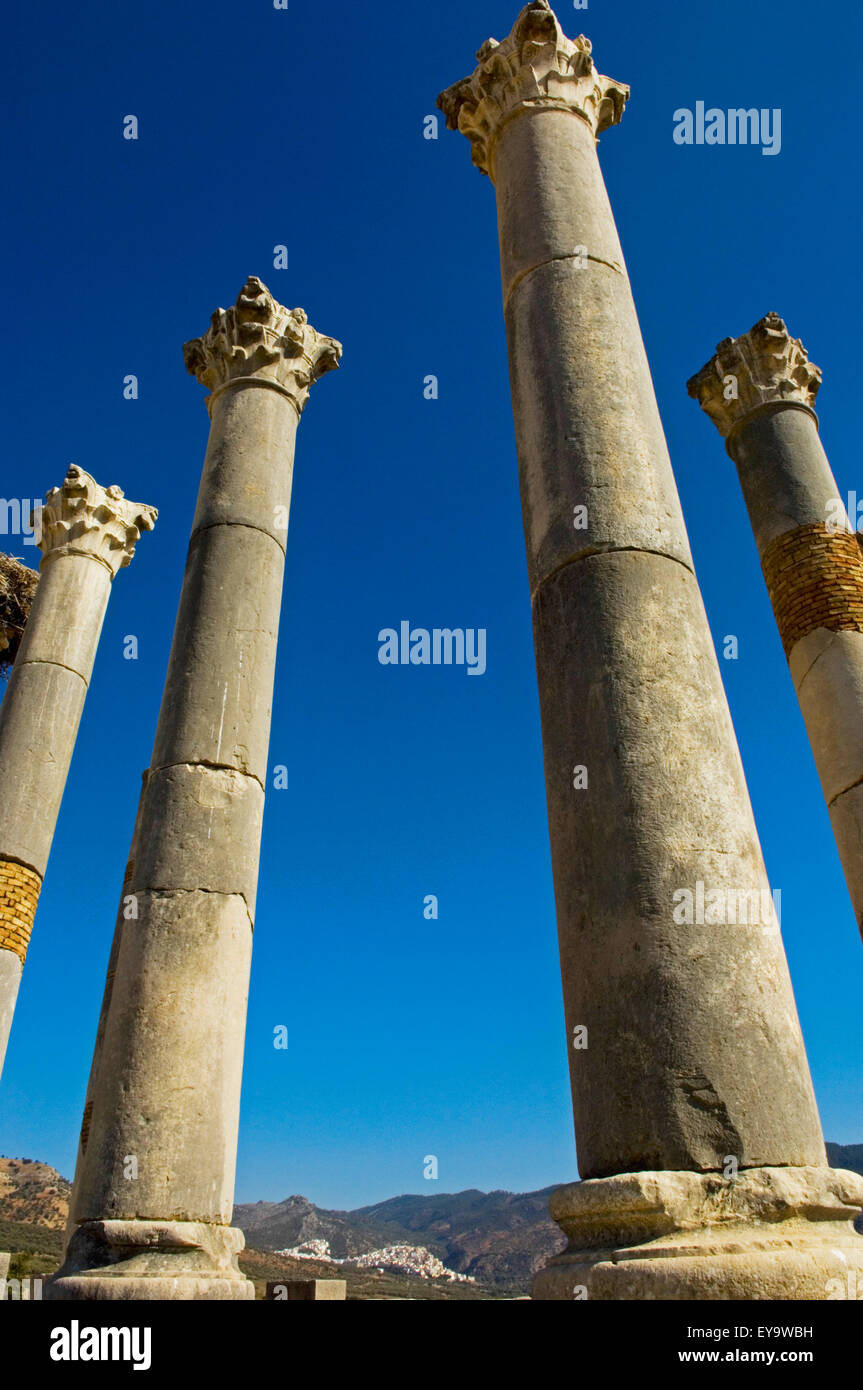Column In Capitol In Ancient Roman City Stock Photo - Alamy
