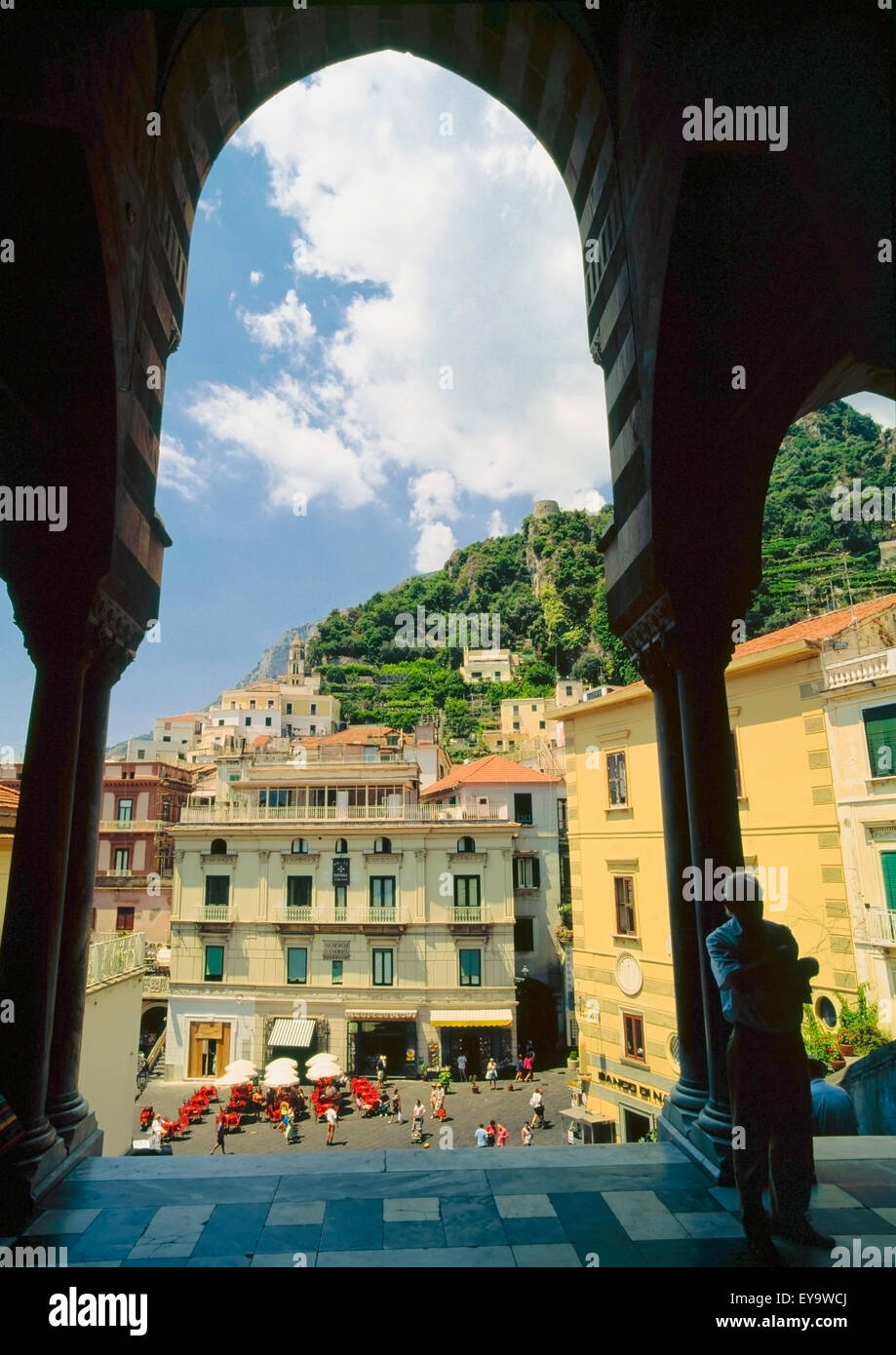 Amalfi Main Square Stock Photo - Alamy
