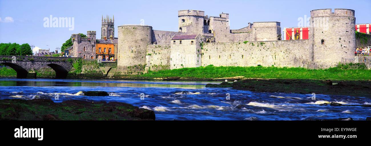 King John's Castle, Limerick, Co Limerick, Ireland Stock Photo - Alamy