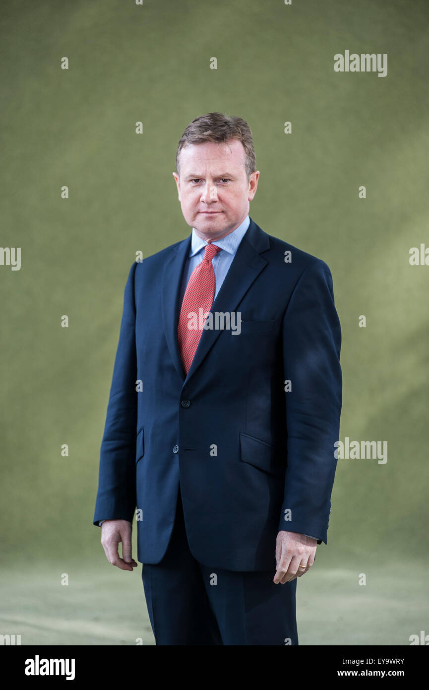 Scottish journalist and author, Iain Martin, appearing at the Edinburgh ...