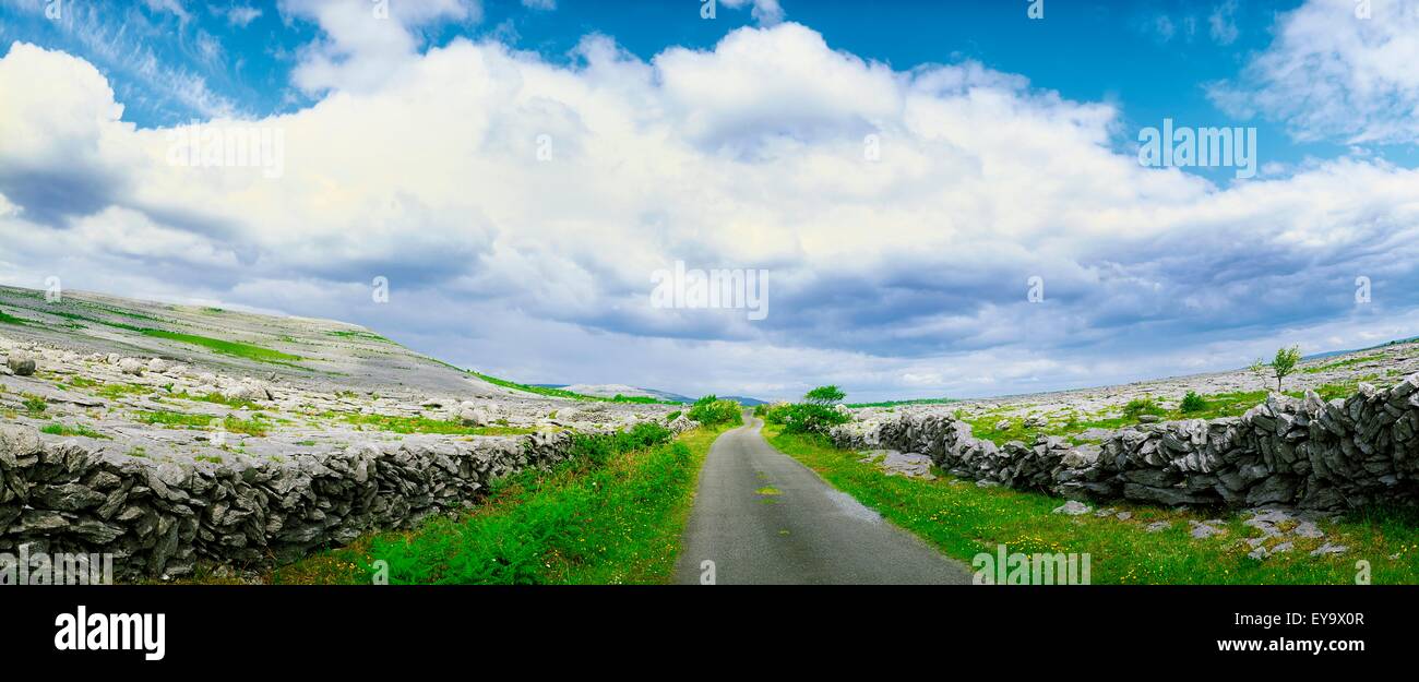 Mullaghmore the burren county clare ireland hi-res stock photography ...