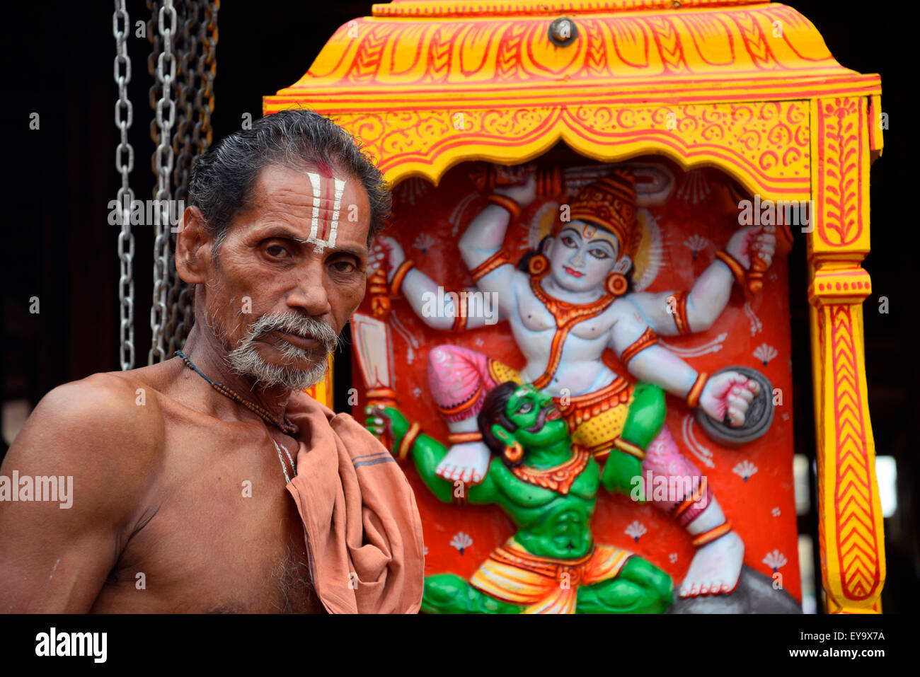 Puri, India. 17th July, 2015. Amid tight security, the millennium?s ...