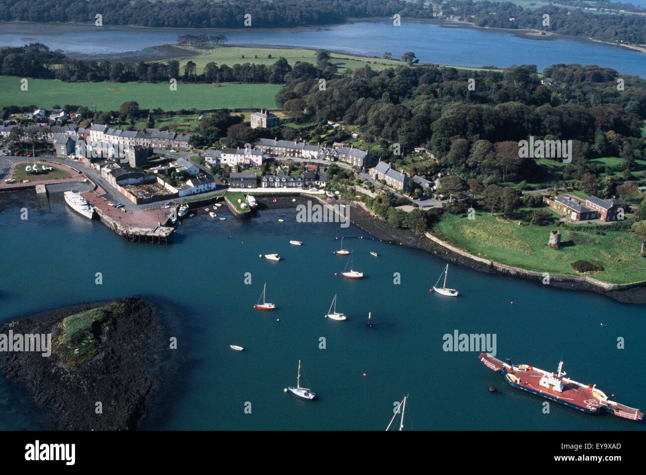 Strangford lough aerial hi-res stock photography and images - Alamy