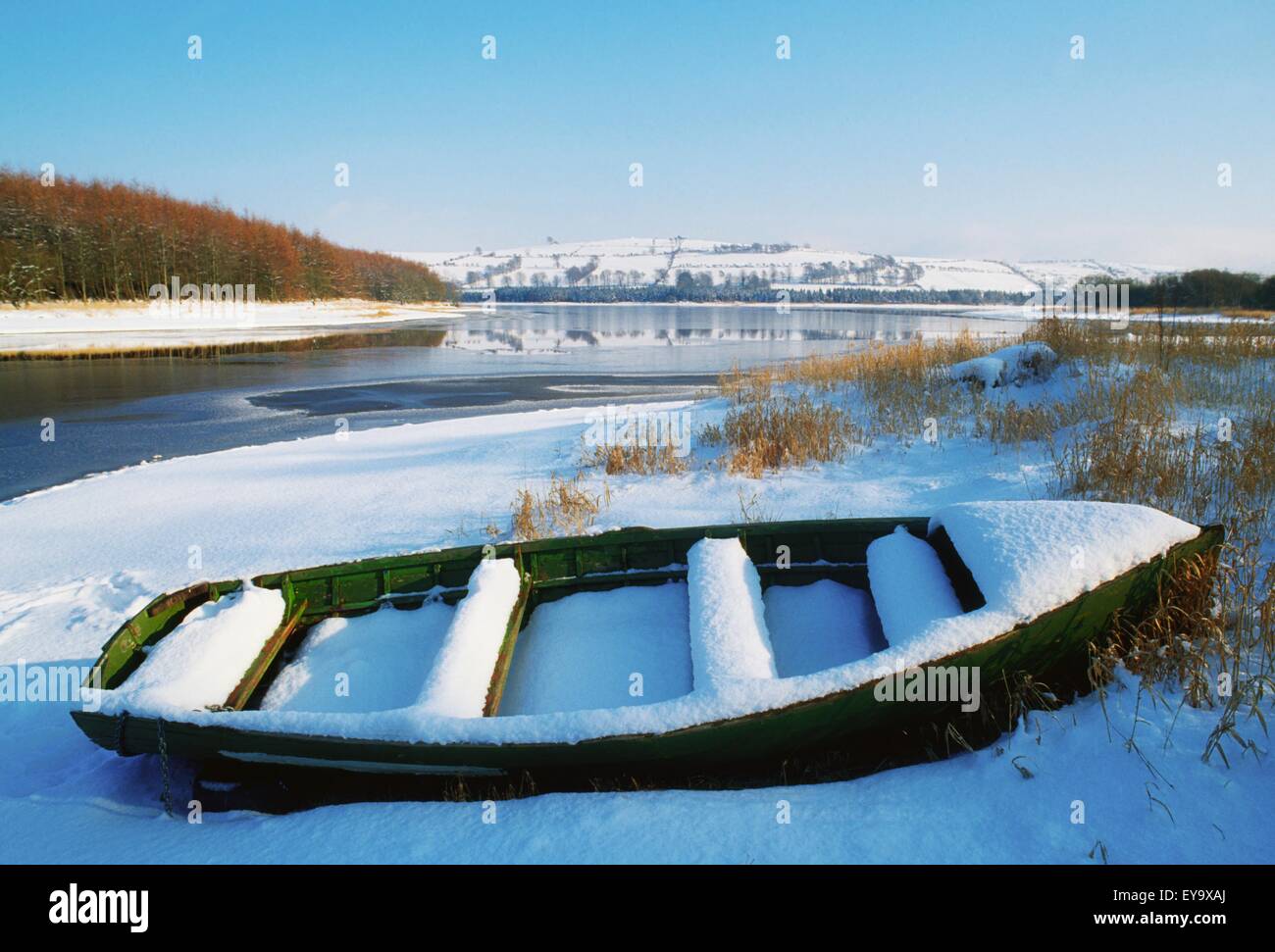 Blessington Lake, Co Wicklow, Ireland; Pollaphuca Reservoir Known As ...