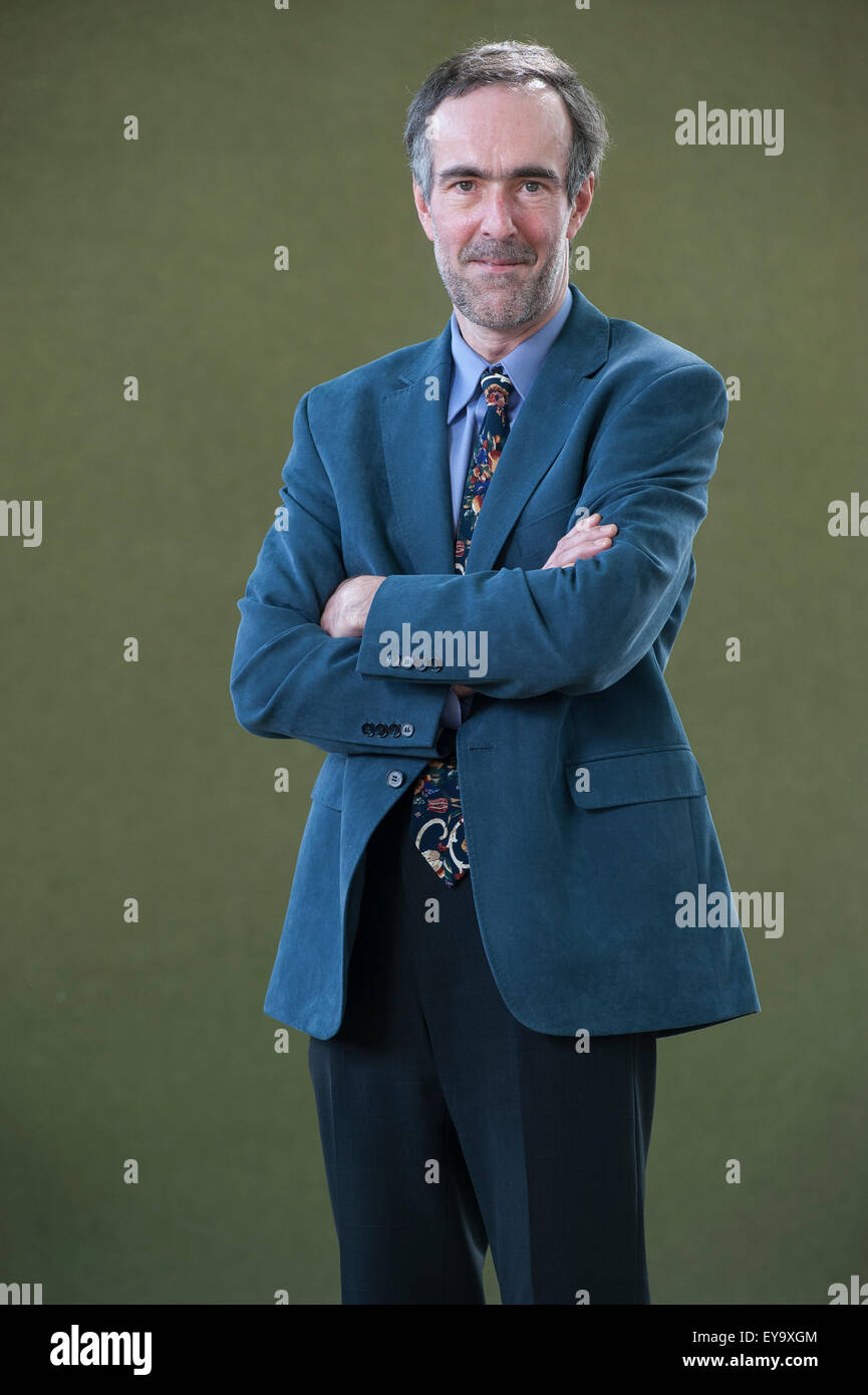 British writer and historian Graham Robb FRSL, appears at the Edinburgh ...