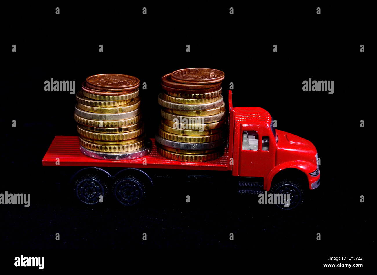 Transportation of Money Stock Photo - Alamy