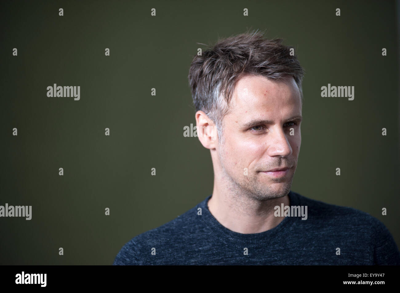 Broadcaster Richard Bacon appearing at the Edinburgh International Book ...