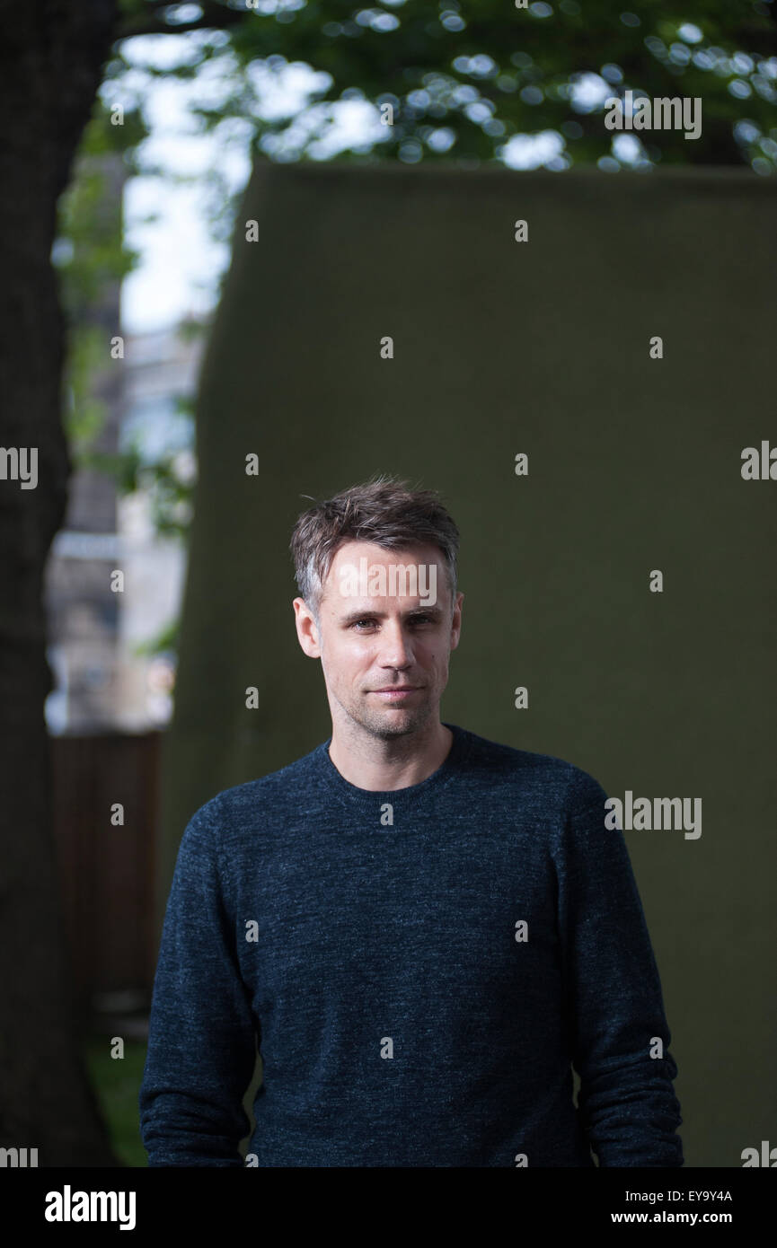 Broadcaster Richard Bacon appearing at the Edinburgh International Book ...