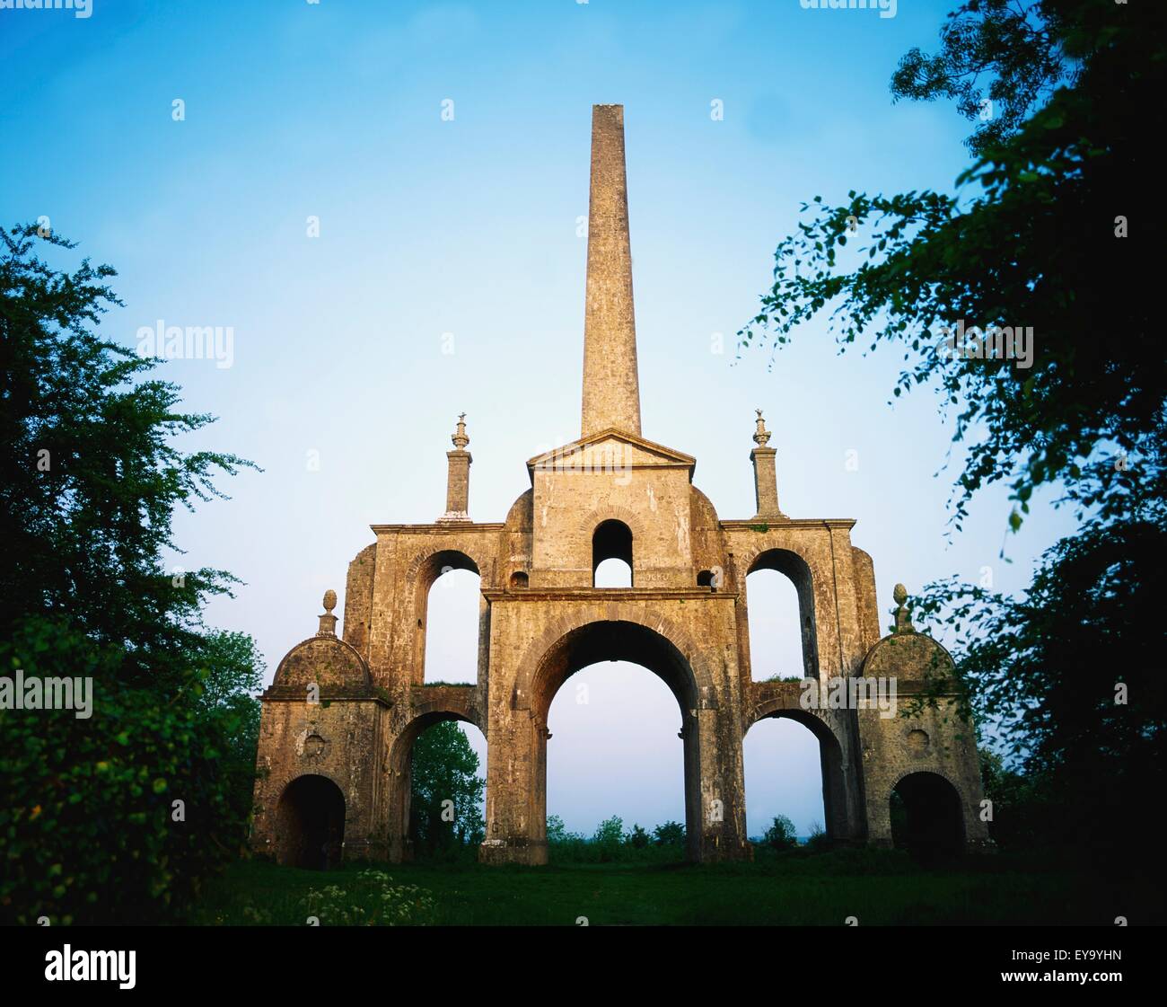 Conolly's Folly, Co Kildare, Ireland; Obelisk Structure Built In 1740 ...