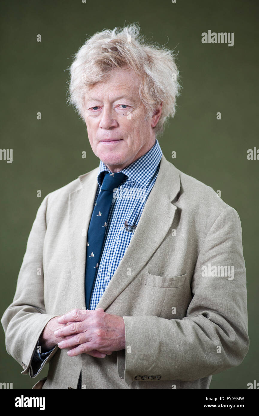 English philosopher, Roger Scruton, appearing at the Edinburgh ...