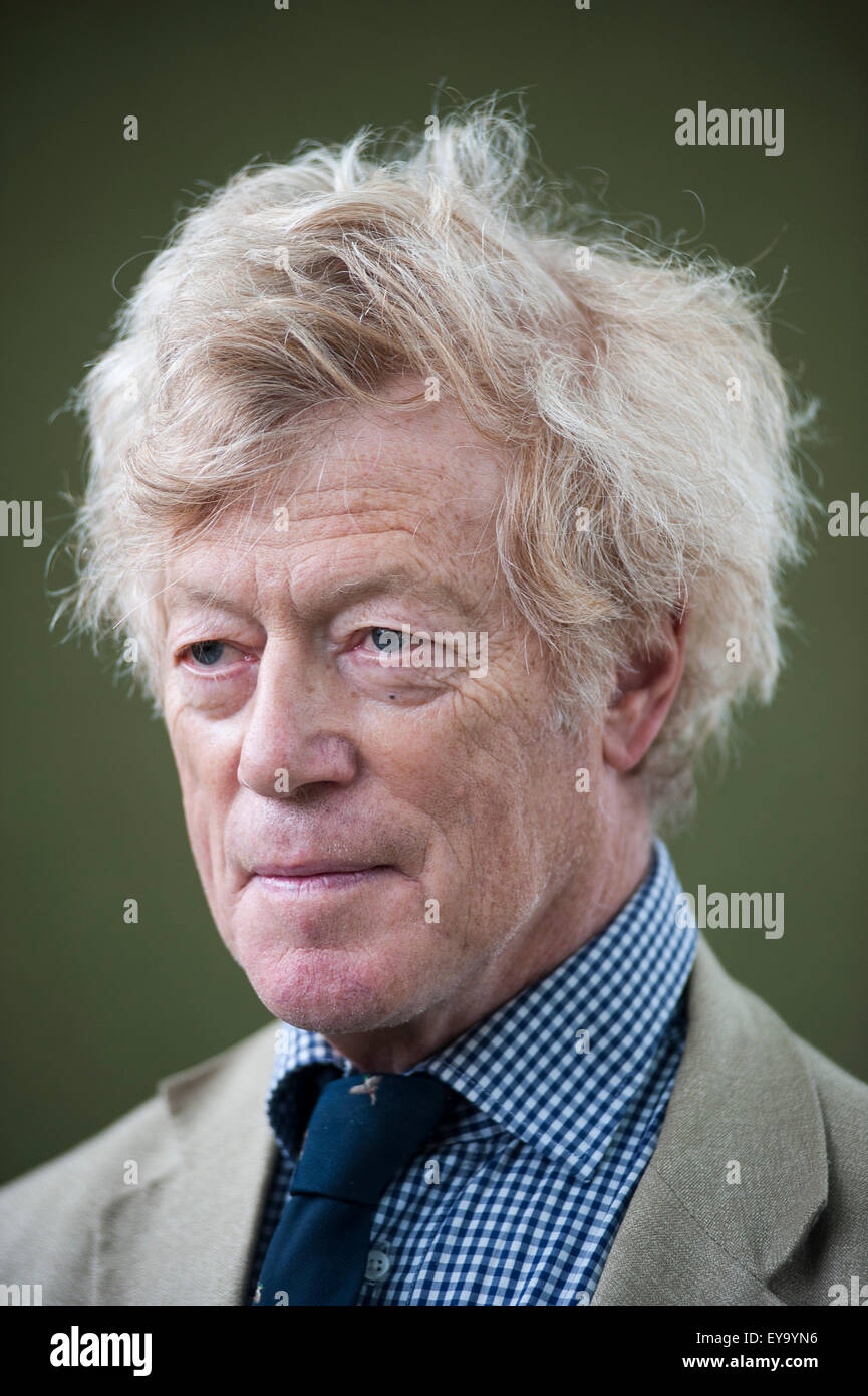 English philosopher, Roger Scruton, appearing at the Edinburgh ...