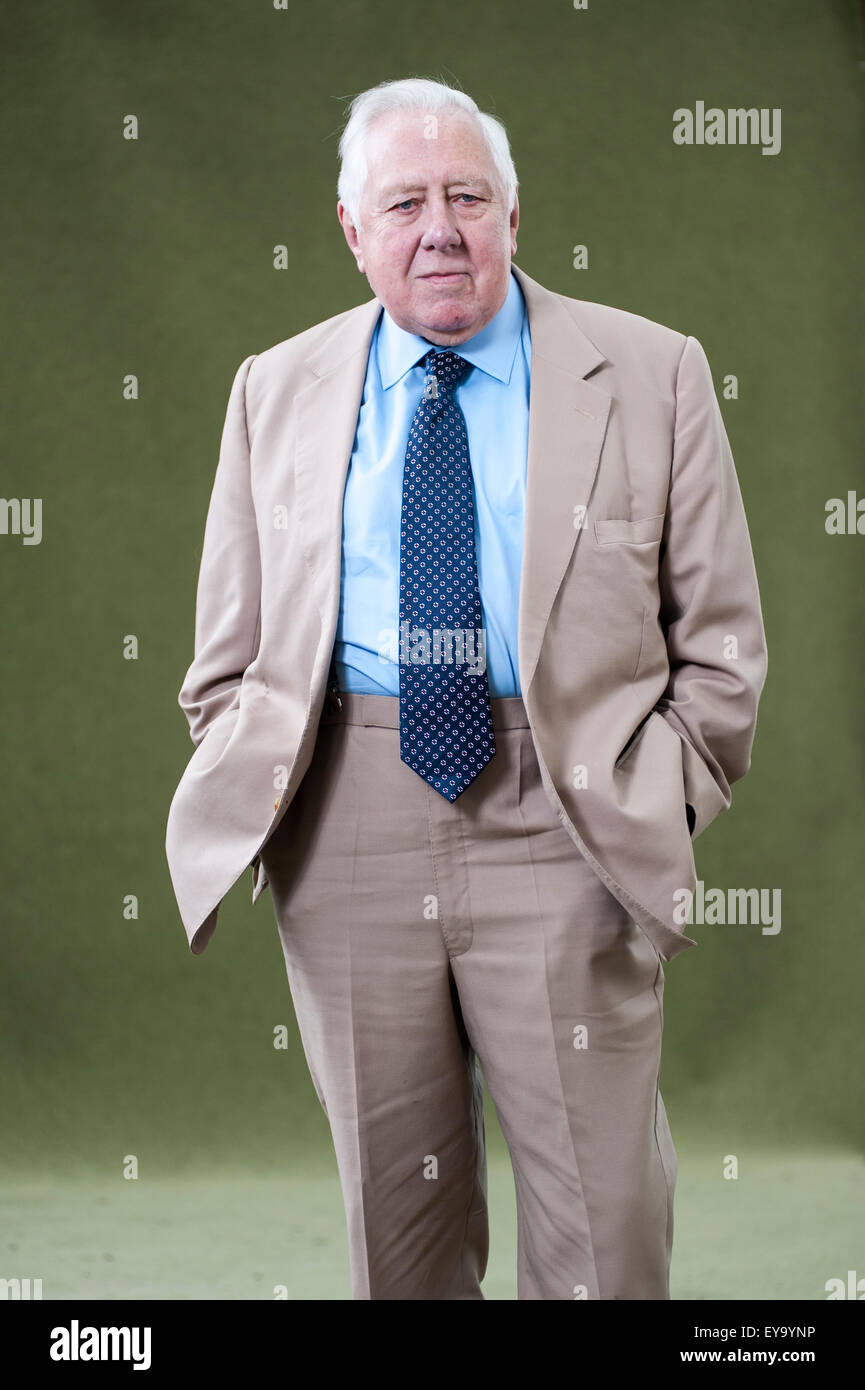 British Labour politician, author and journalist, Roy Hattersley ...