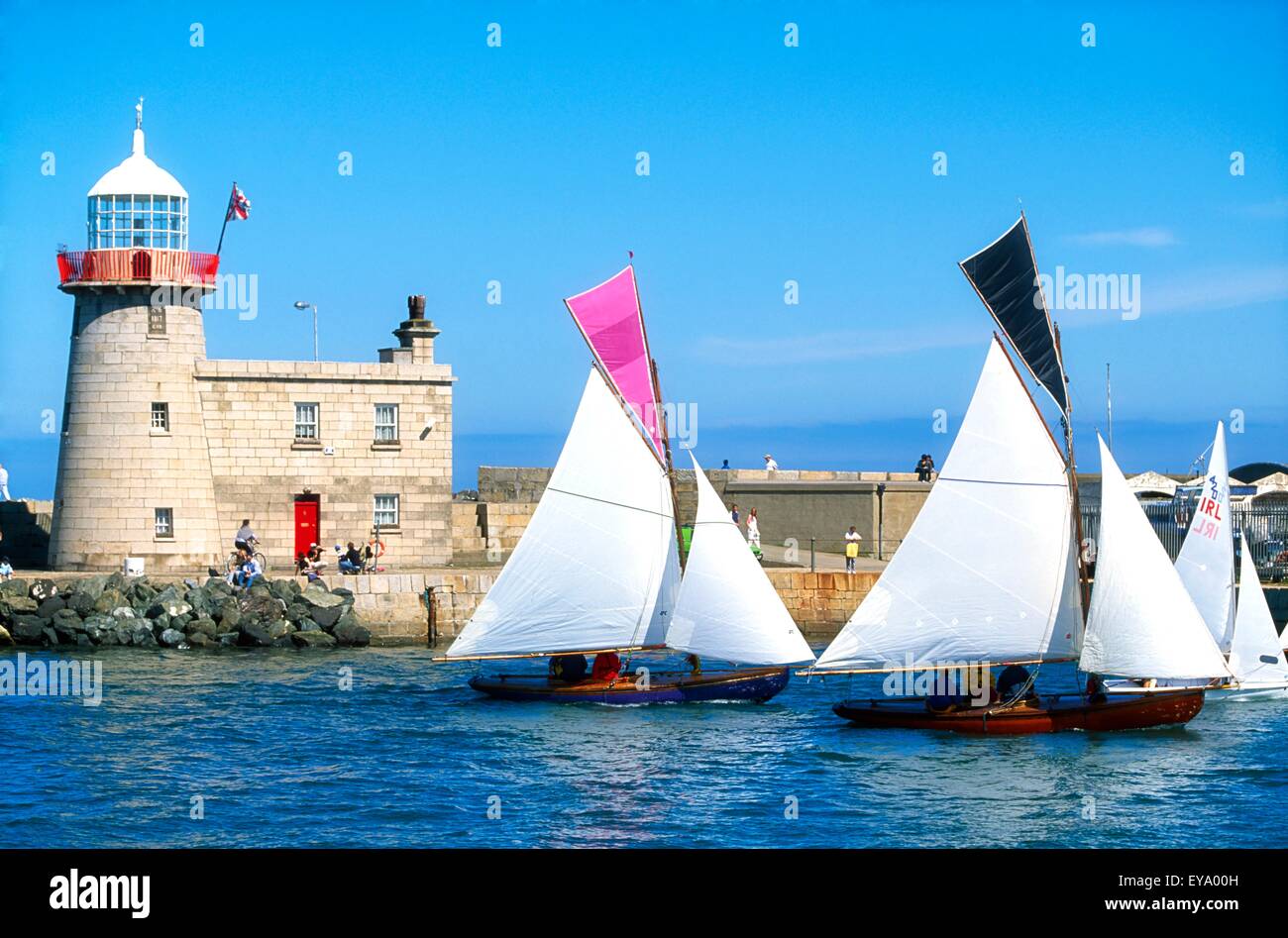 Howth 17 Yachts, Howth Harbour, Co Dublin, Ireland Stock Photo - Alamy