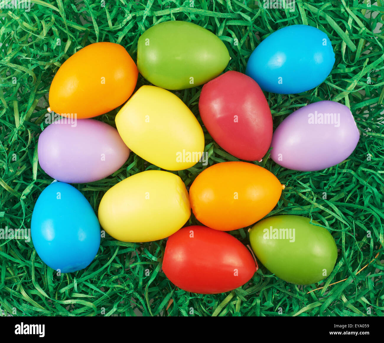 Decorated easter eggs ribbons hi-res stock photography and images - Alamy