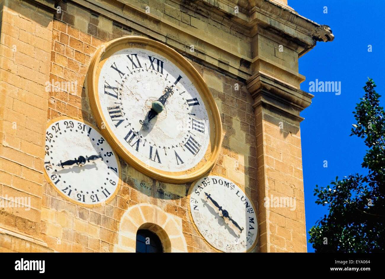 Clocks On St John's Cathedral Stock Photo - Alamy
