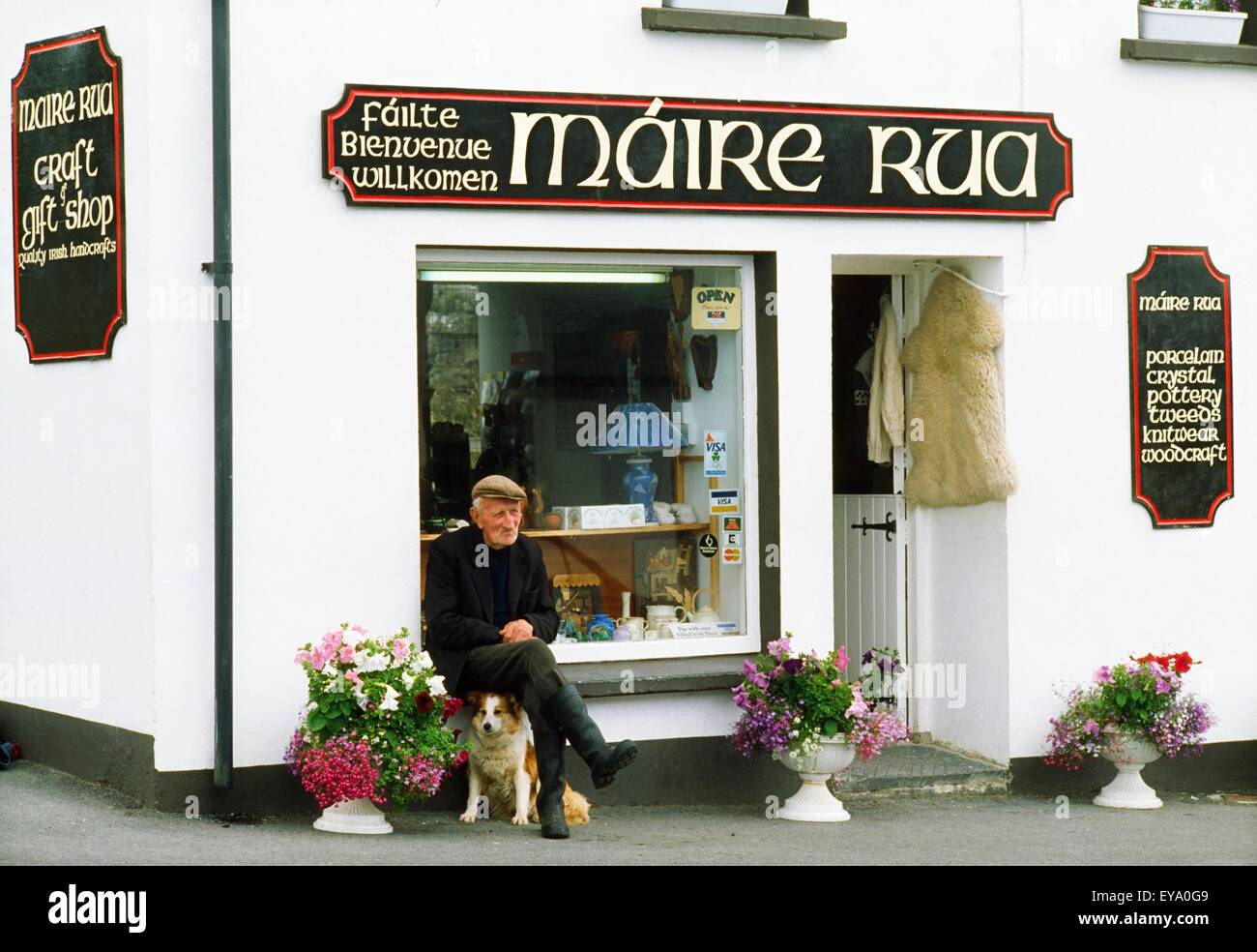 Traditional Craft Shop, The Burren, Co Clare, Ireland Stock Photo - Alamy