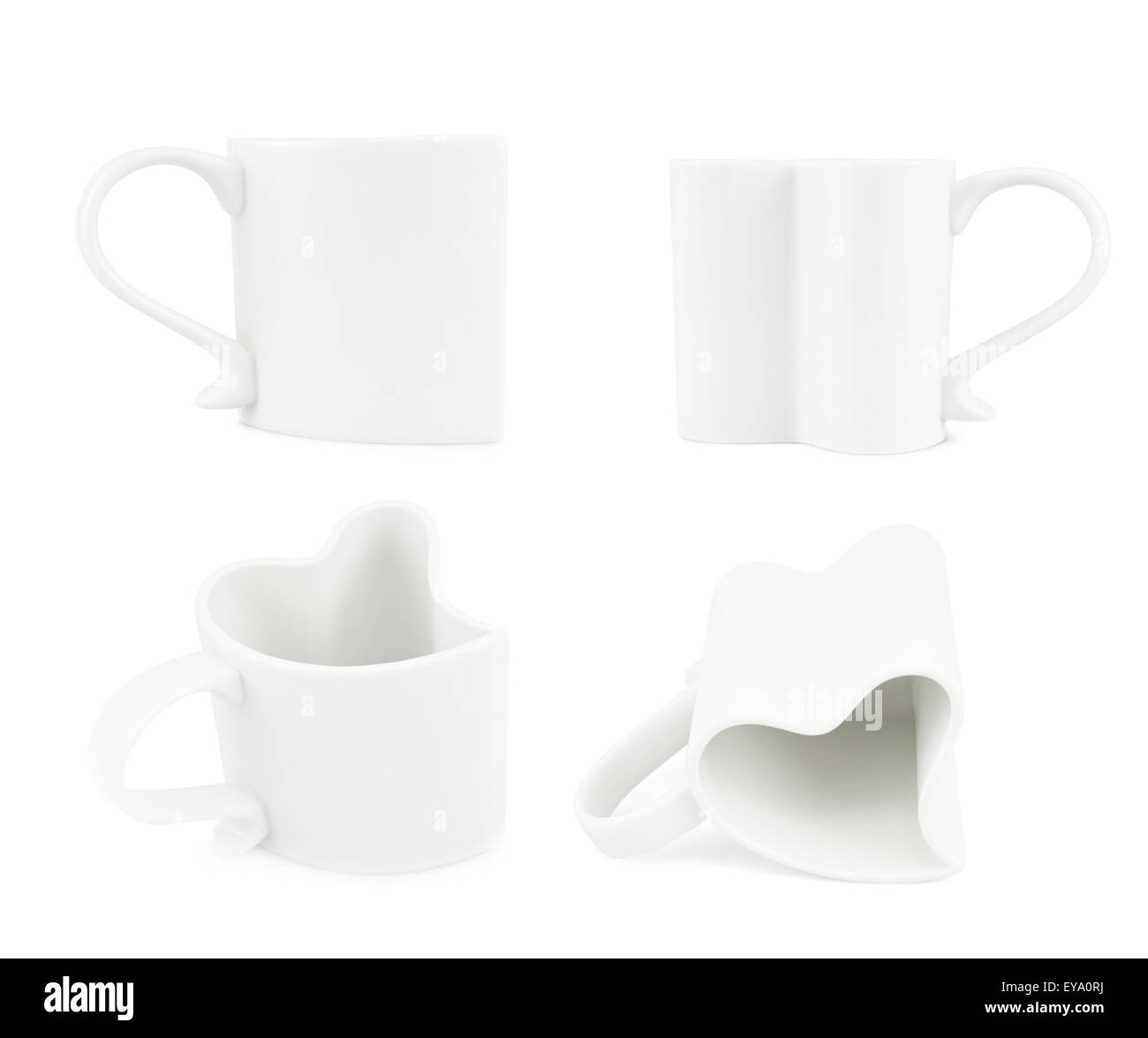 Heart design china mug hi-res stock photography and images - Alamy