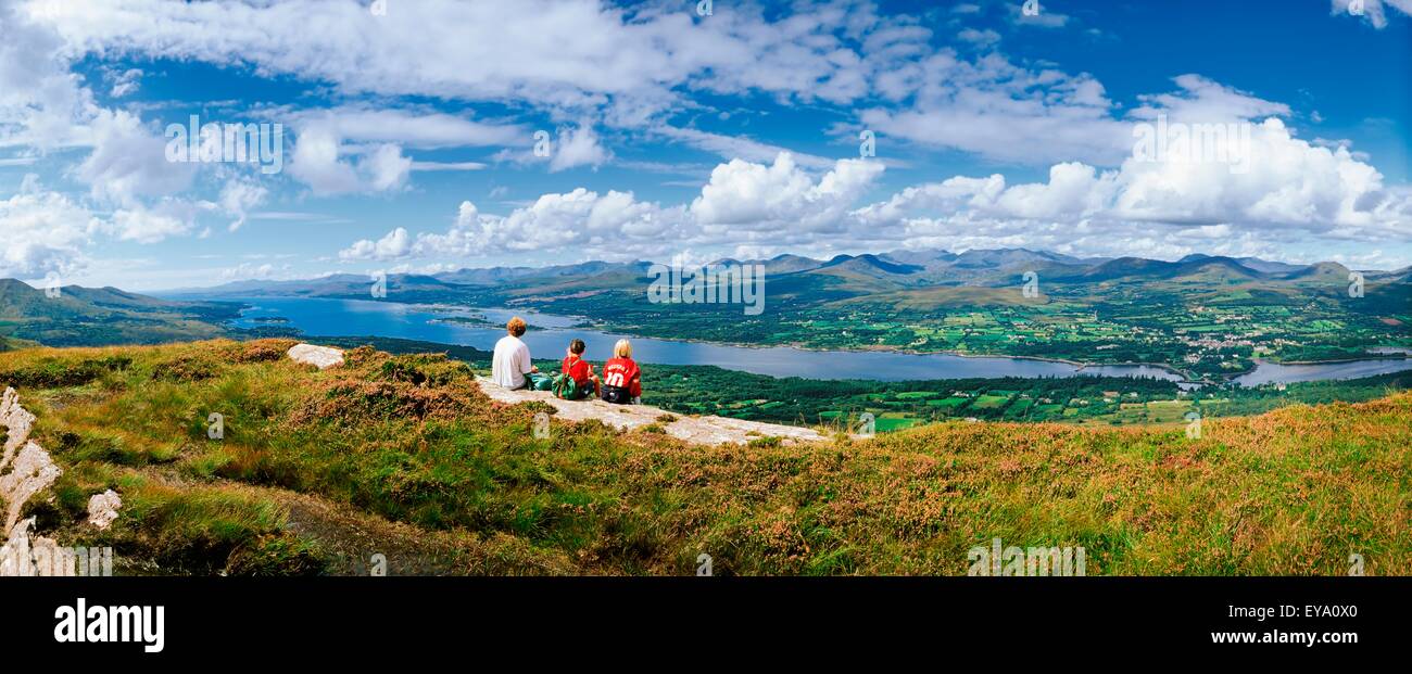 Tourism, Kenmare River & Bay, Co Kerry Stock Photo - Alamy