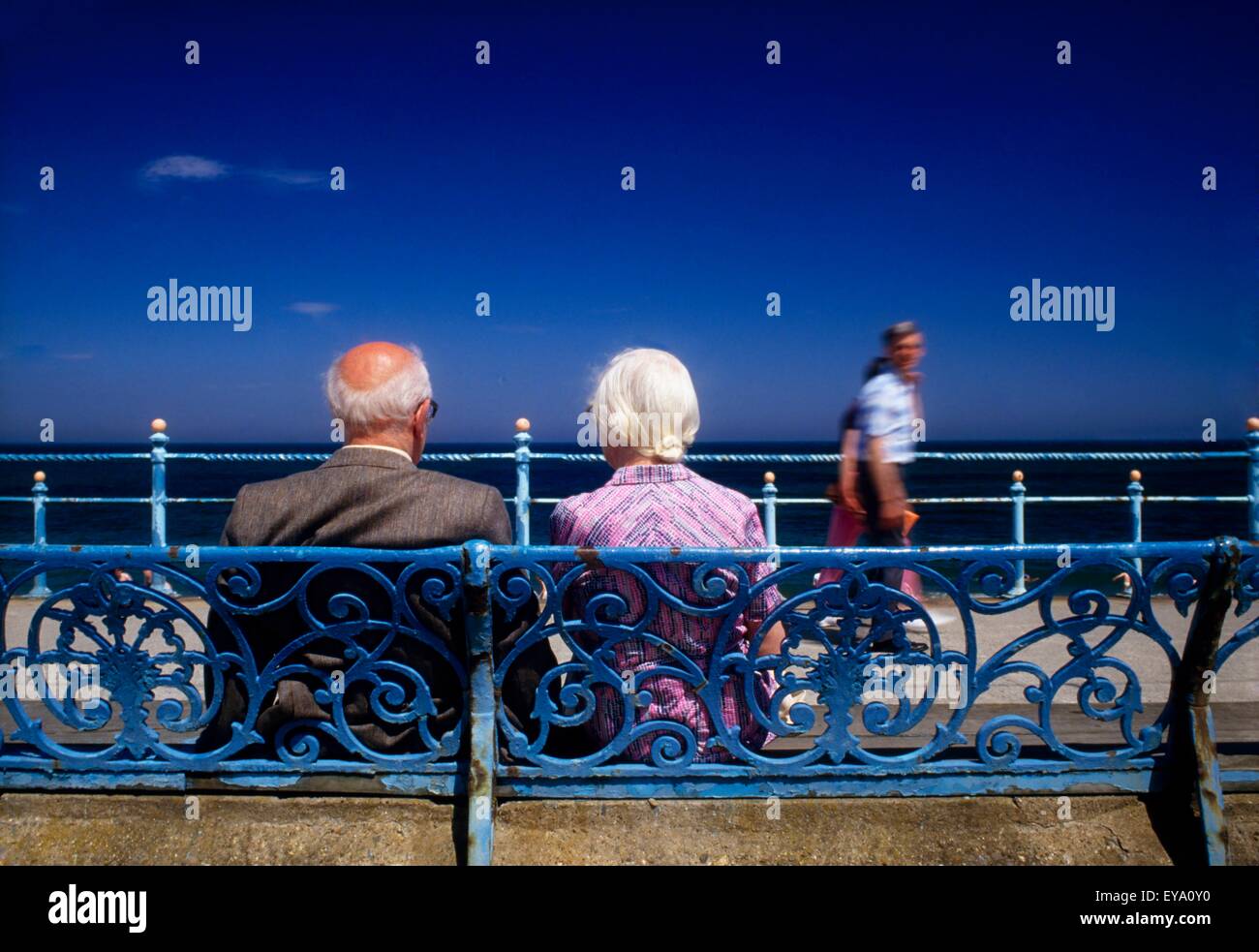 Old People, Bray Promenade, Co Wicklow, Ireland Stock Photo - Alamy