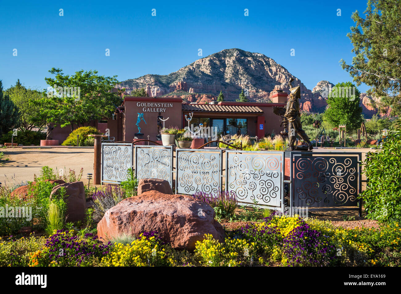 The Goldenstein Gallery in Sedona, Arizona, USA Stock Photo - Alamy