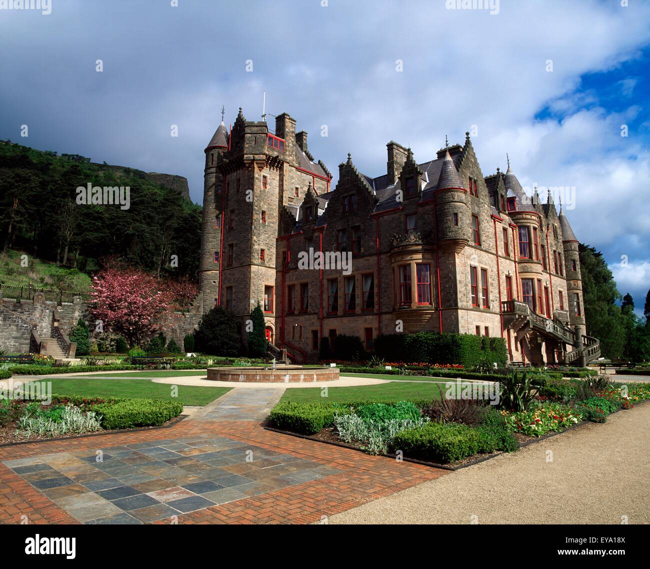 Belfast Castle, Co Antrim, Belfast, Ireland Stock Photo - Alamy