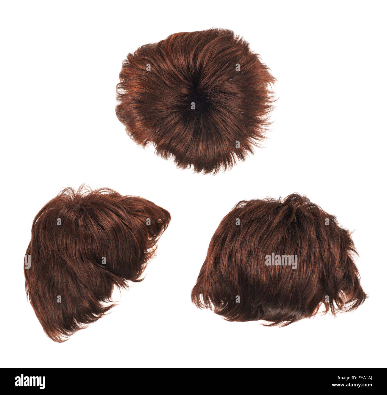 Hair wig isolated Stock Photo - Alamy