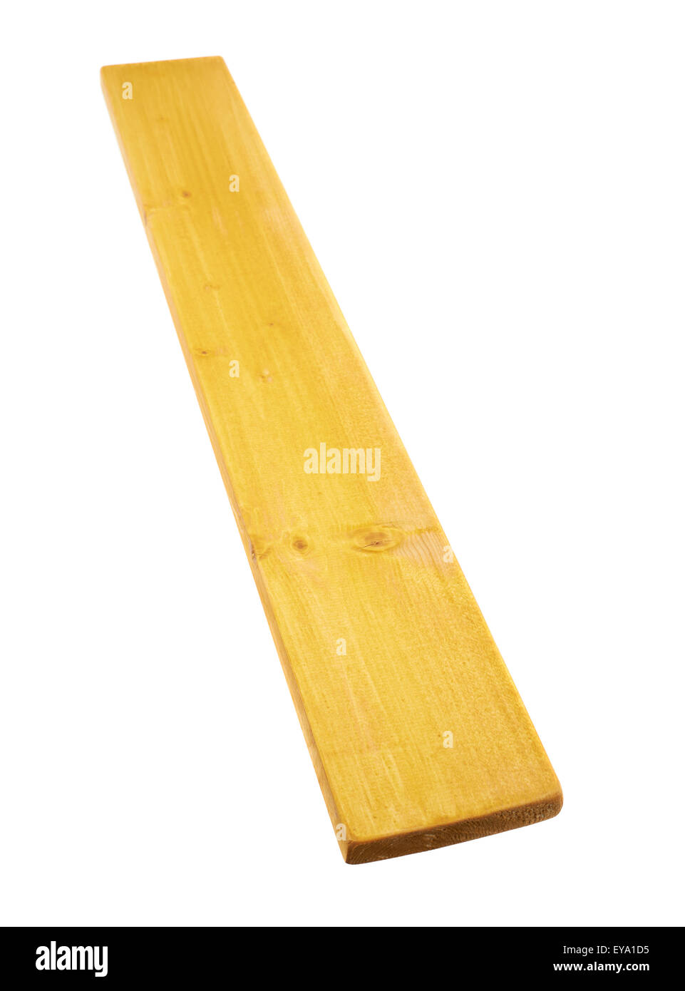 Colored pine wood board plank isolated Stock Photo - Alamy