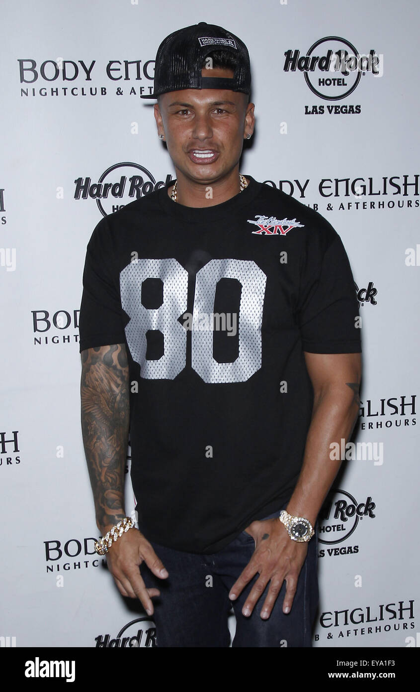 Pauly D at Body English Nightclub inside the Hard Rock Hotel and Casino ...