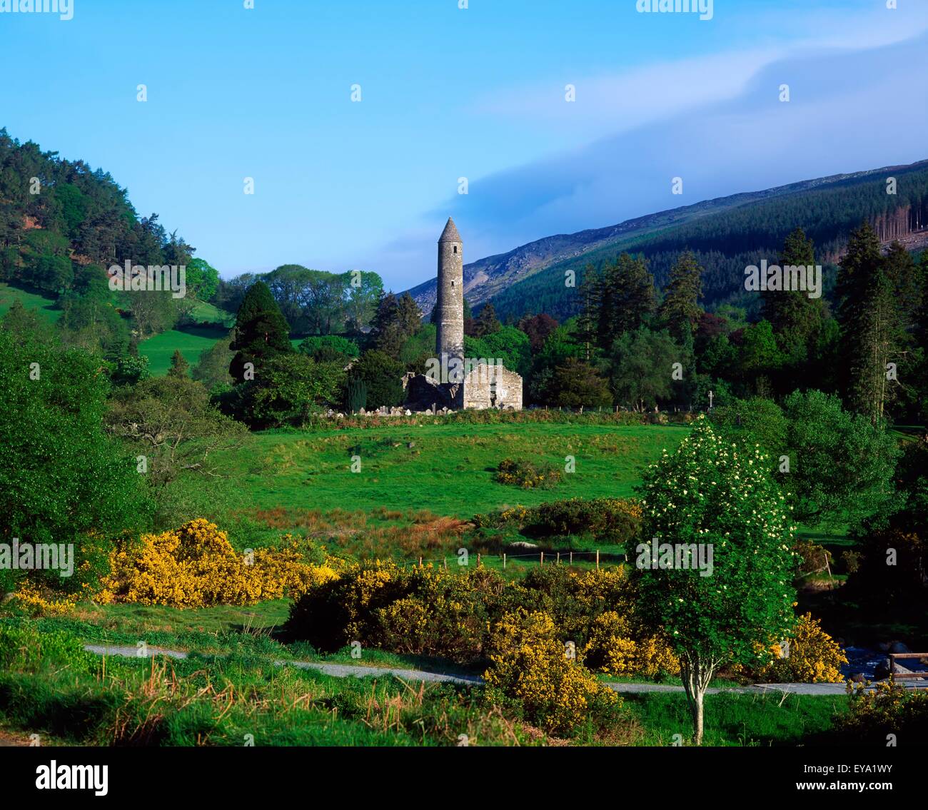 Ireland church monastery archaeology hi-res stock photography and ...