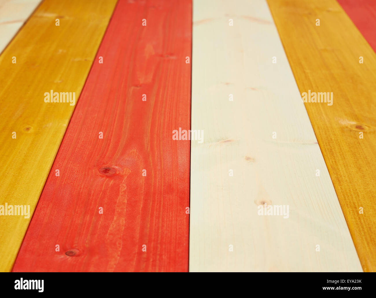 Paint coated wooden boards Stock Photo - Alamy