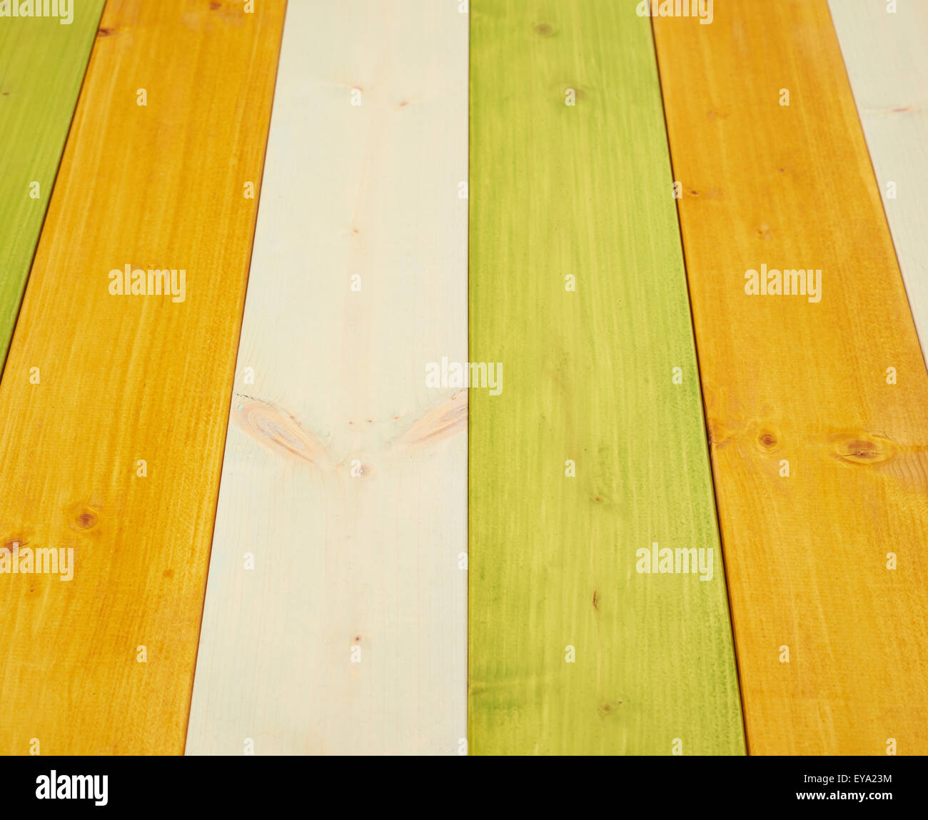 Paint coated wooden boards Stock Photo - Alamy