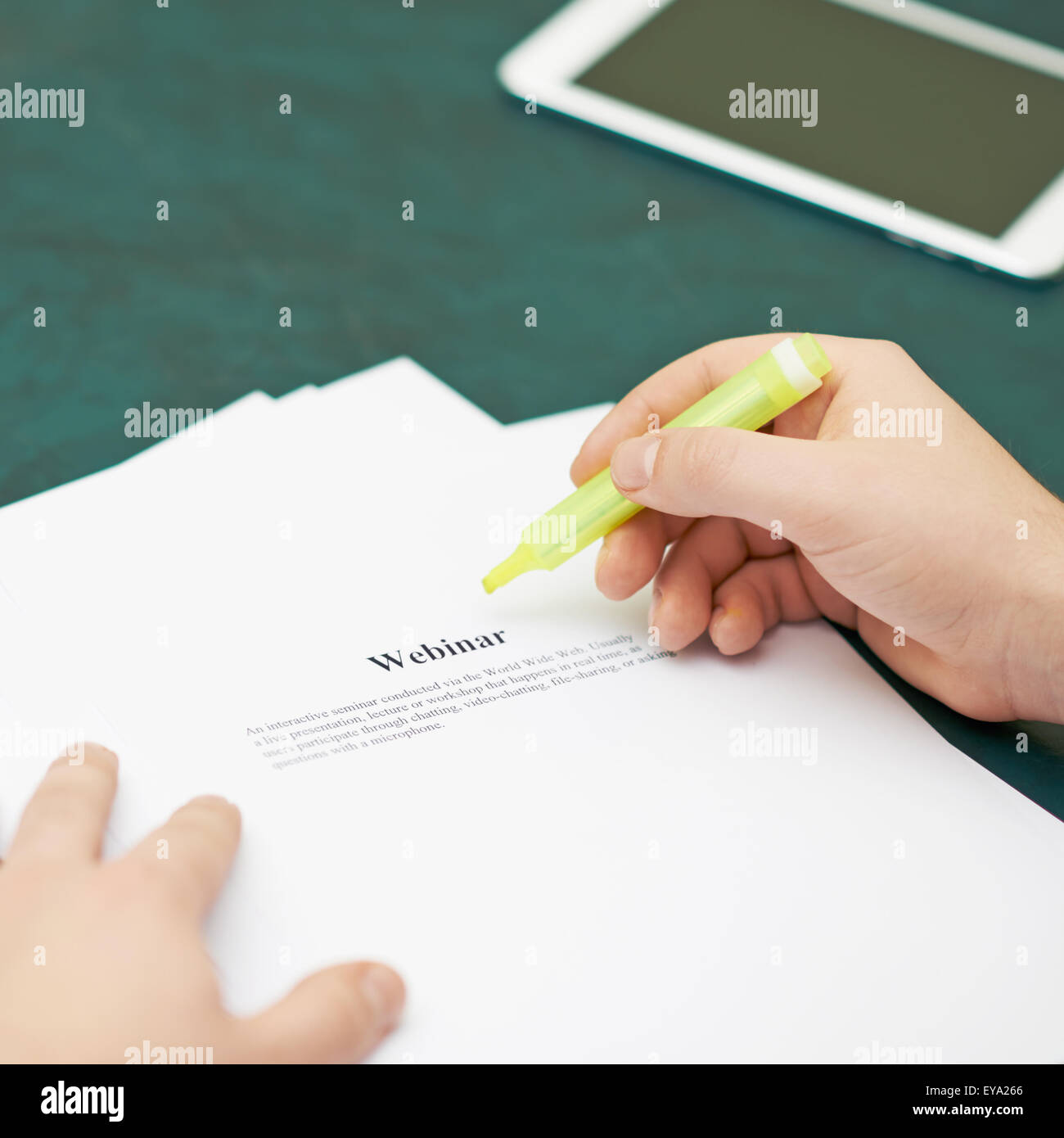 Definition of teaching writing hi-res stock photography and images - Alamy