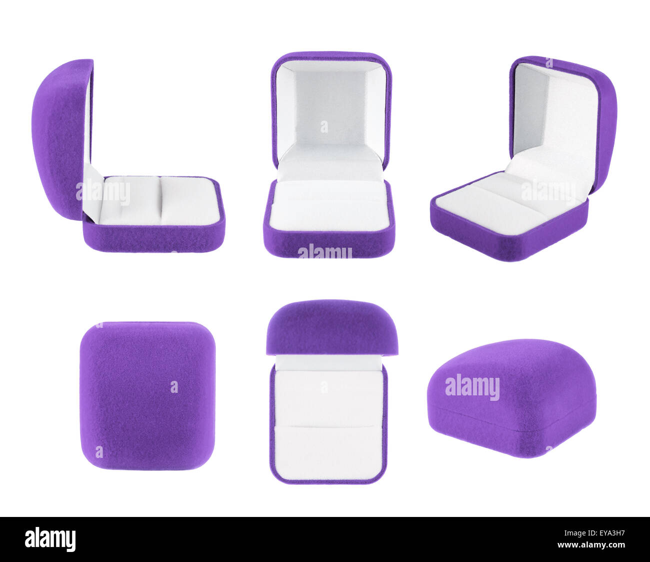 Proposal ring on violet background hi-res stock photography and images ...